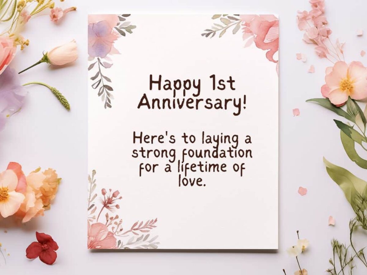First Wedding Anniversary Es In English Infoupdate